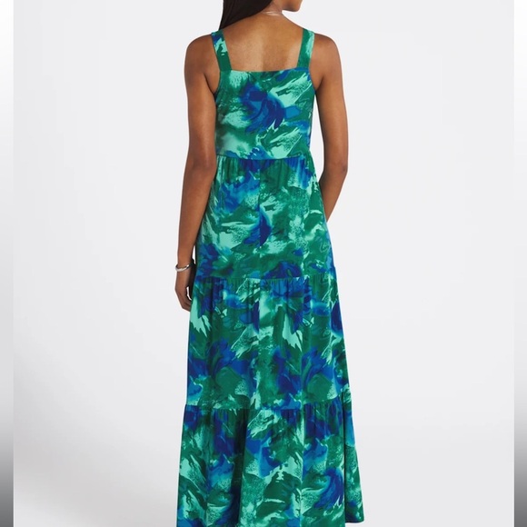 Gilli | Dresses | Gilli Sleeveless Maxi Dress In Shades Of Green And ...